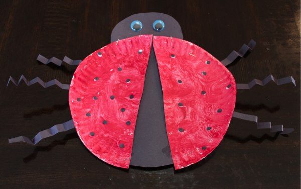 L Is For Ladybug Craft Little Love Bug Handprint Art: Father's Day